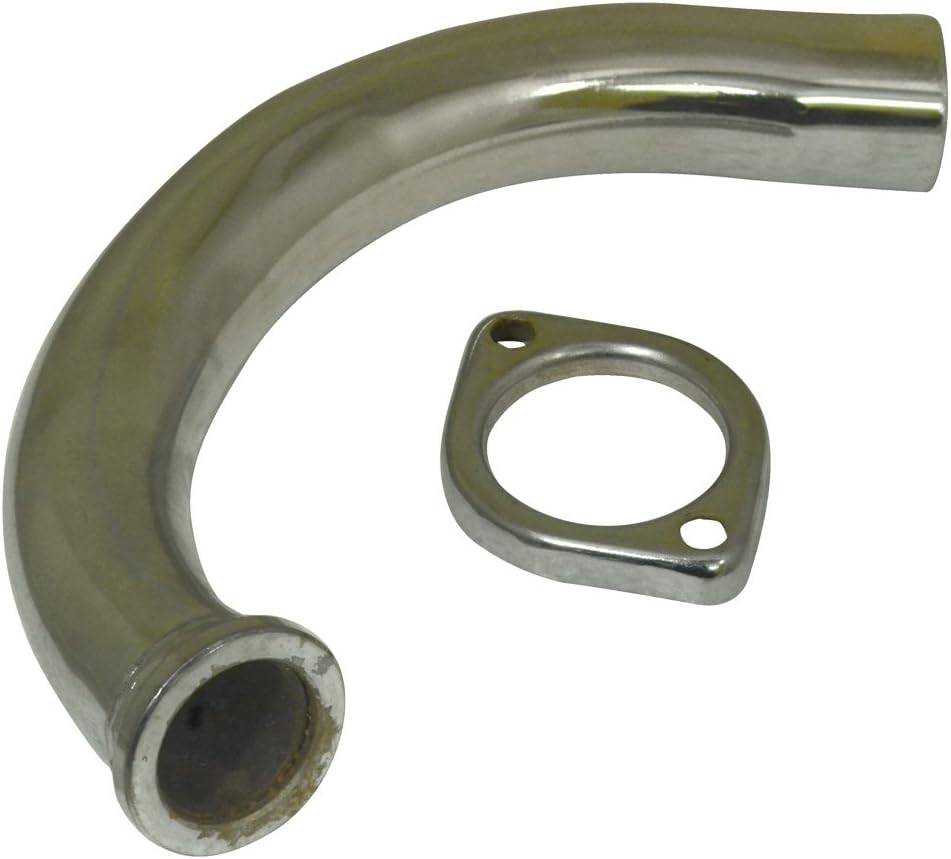 Amazon.com: YAMAHA OEM RX100 EXHAUST PIPE + NUT RING BEND PIPE RX135 ...