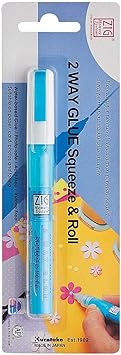 Zig Memory System Two Way Glue Pen, Carded, Squeeze and Roll : Amazon ...