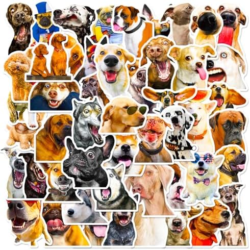 Amazon.com: SigyoJeom 200PCS Funny Dog Meme Stickers for Laptop, Puppy ...