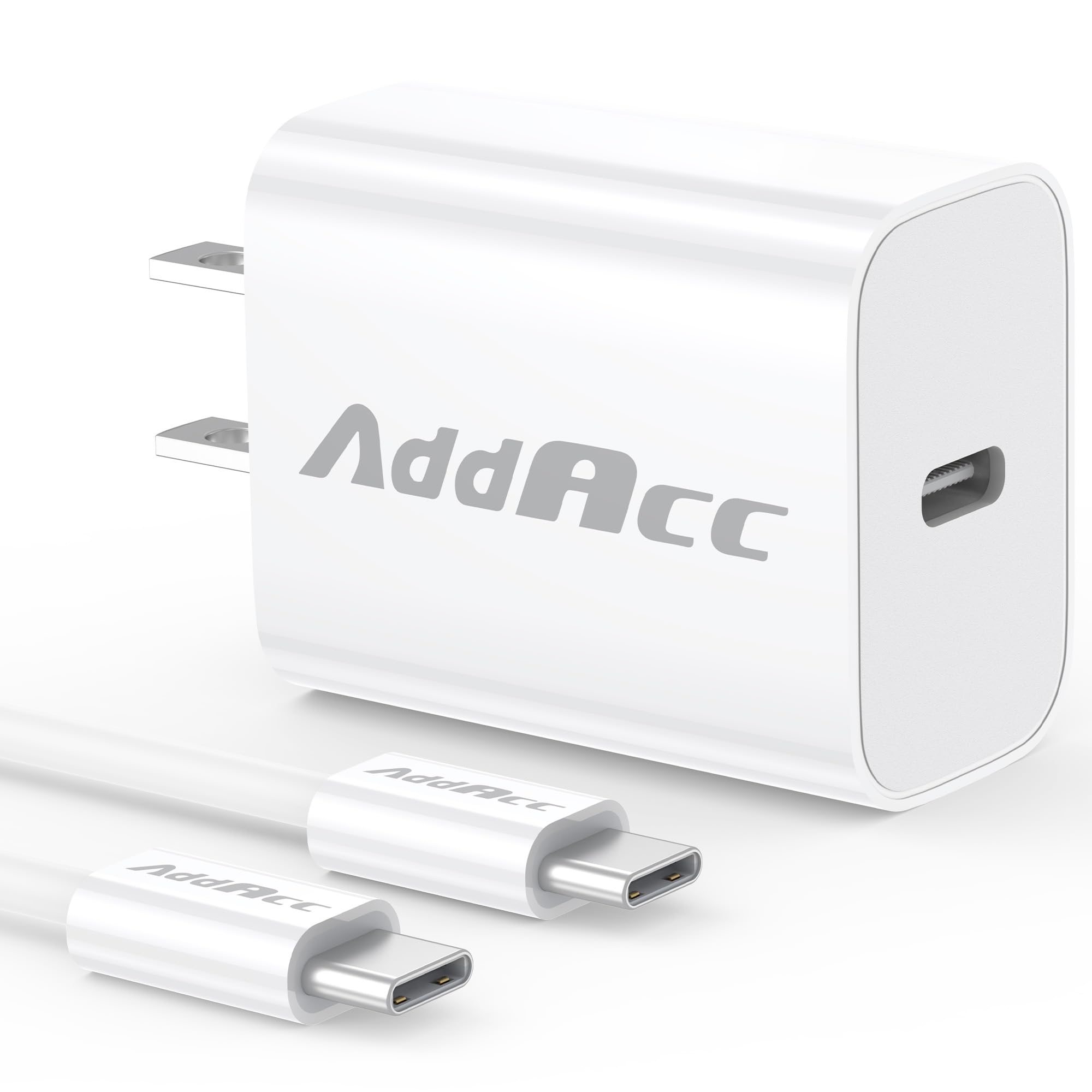 Amazon.com: AddAcc 20W USB C Charger Block for Portable Fan, 5V/3A ...