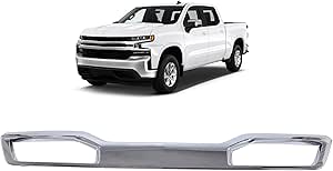 Amazon.com: New Chrome Front Bumper Skid Plate Lower Cover Trim ...