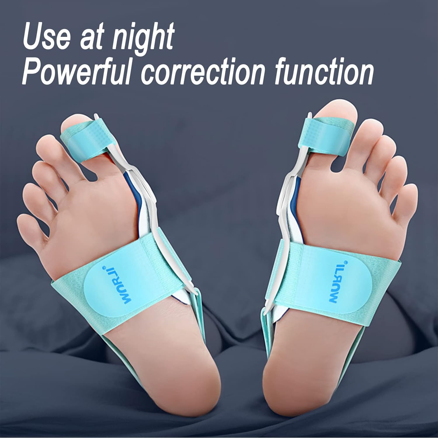 DOJUNS Corrector de juanetes separador de dedos de juanetes férula ...