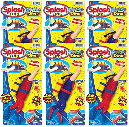 Ja-Ru Splash Fun Wind-Up Diver Party Favor Bundle Pack : Amazon.in ...