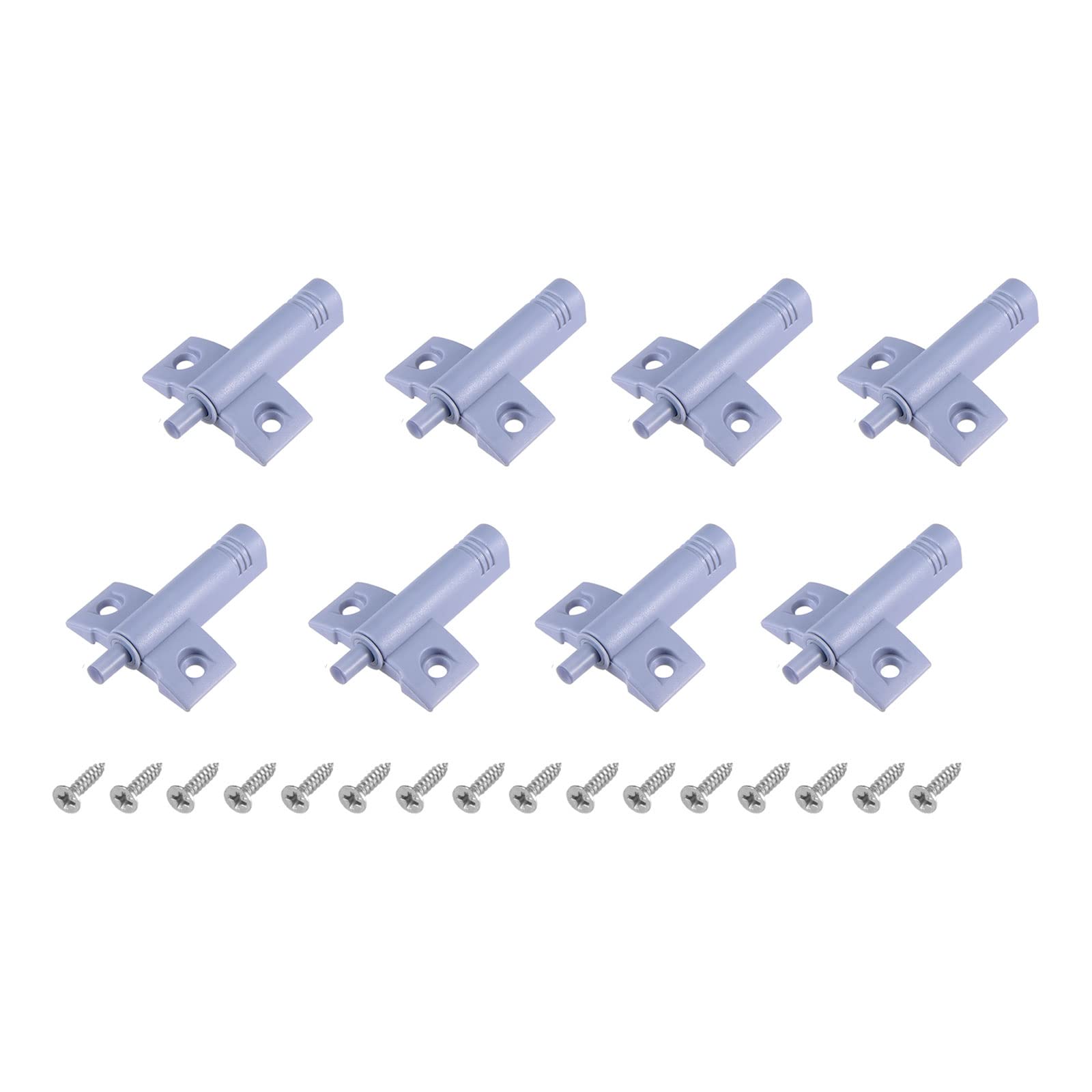 METALLIXITY Damper Buffers Push (64mm/2.52") 8Pcs, ABS Plastic Cabinet ...