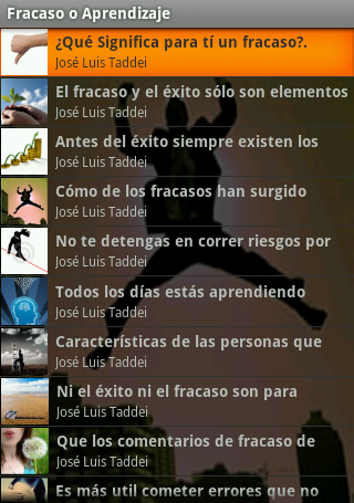 Audiolibro de Autoayuda. Fracaso o Aprendizaje - App on Amazon Appstore