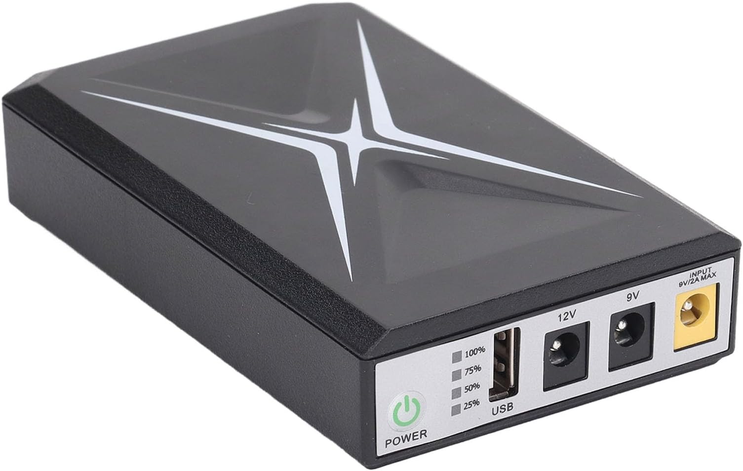 10400mAh Mini UPS Battery Backup, 5V 9V 12V Portable Uninterruptible ...