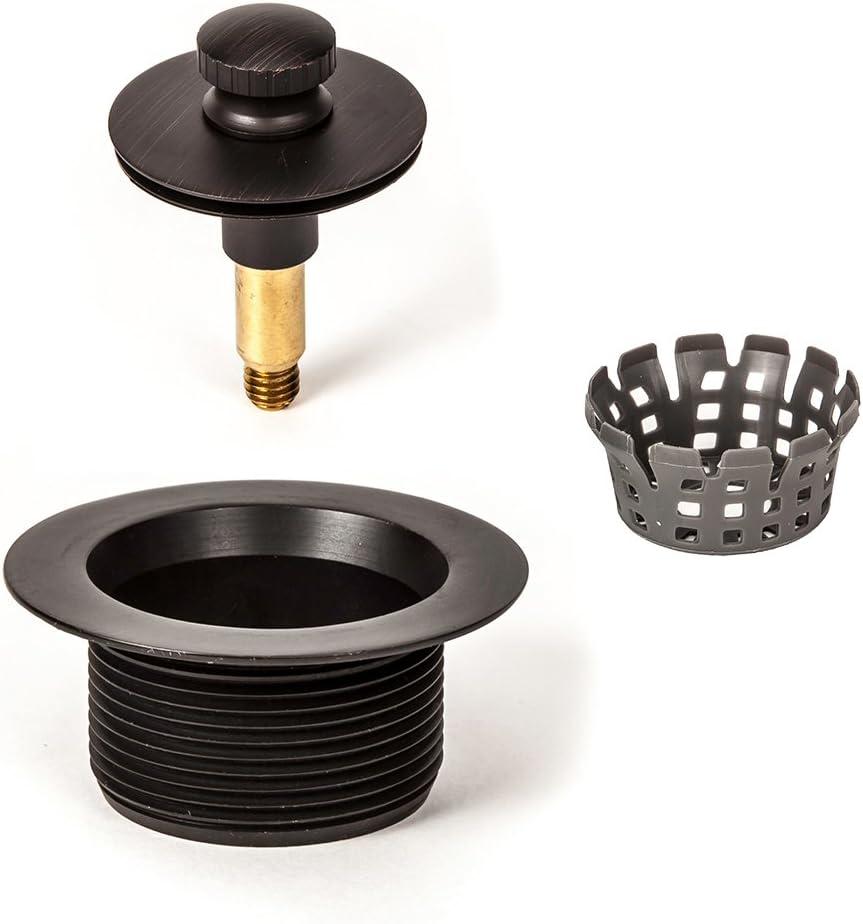 PF WaterWorks Lift Lock (Push Pull) Bathtub/Bath Tub Drain Assembly ...