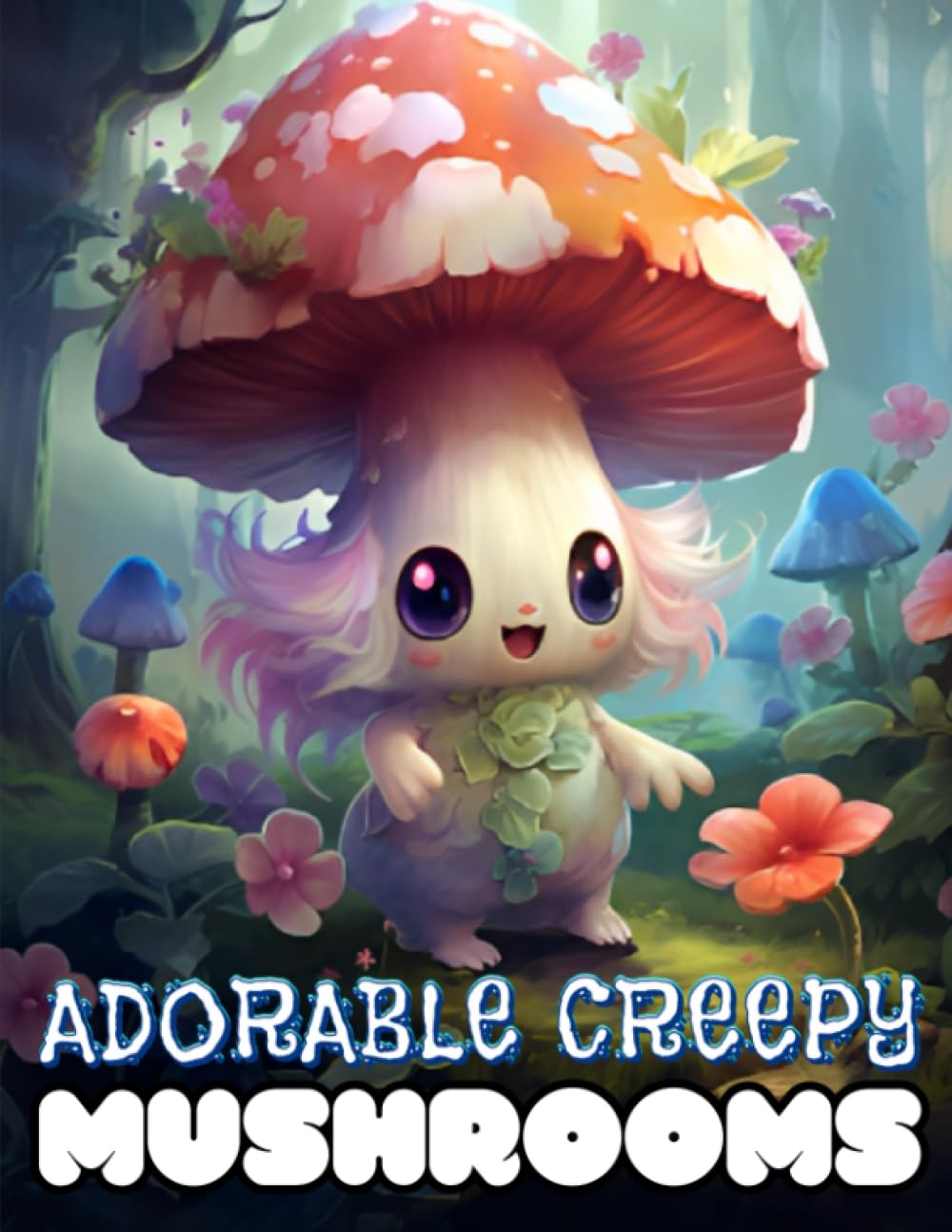 Amazon.com: Adorable Creepy Mushrooms Coloring Book: Cute and Playful ...