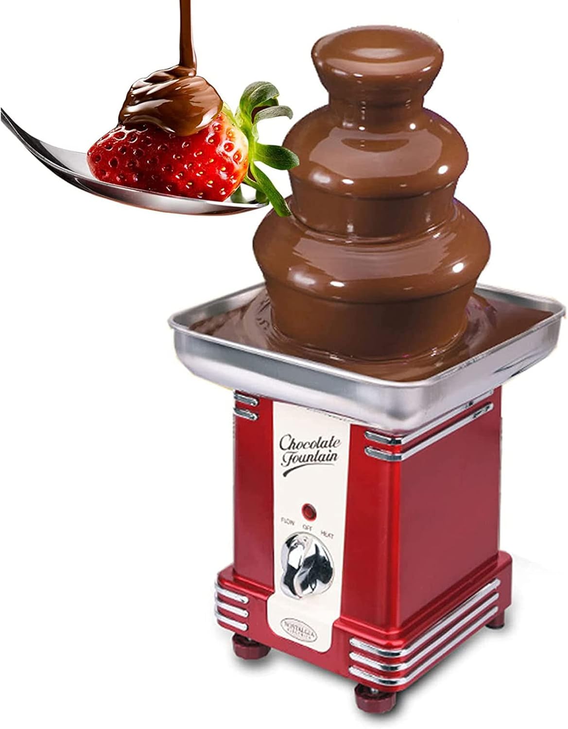 Amazon.com: HSRG Chocolate Waterfall Machine, 3 Tier Stainless Steel ...