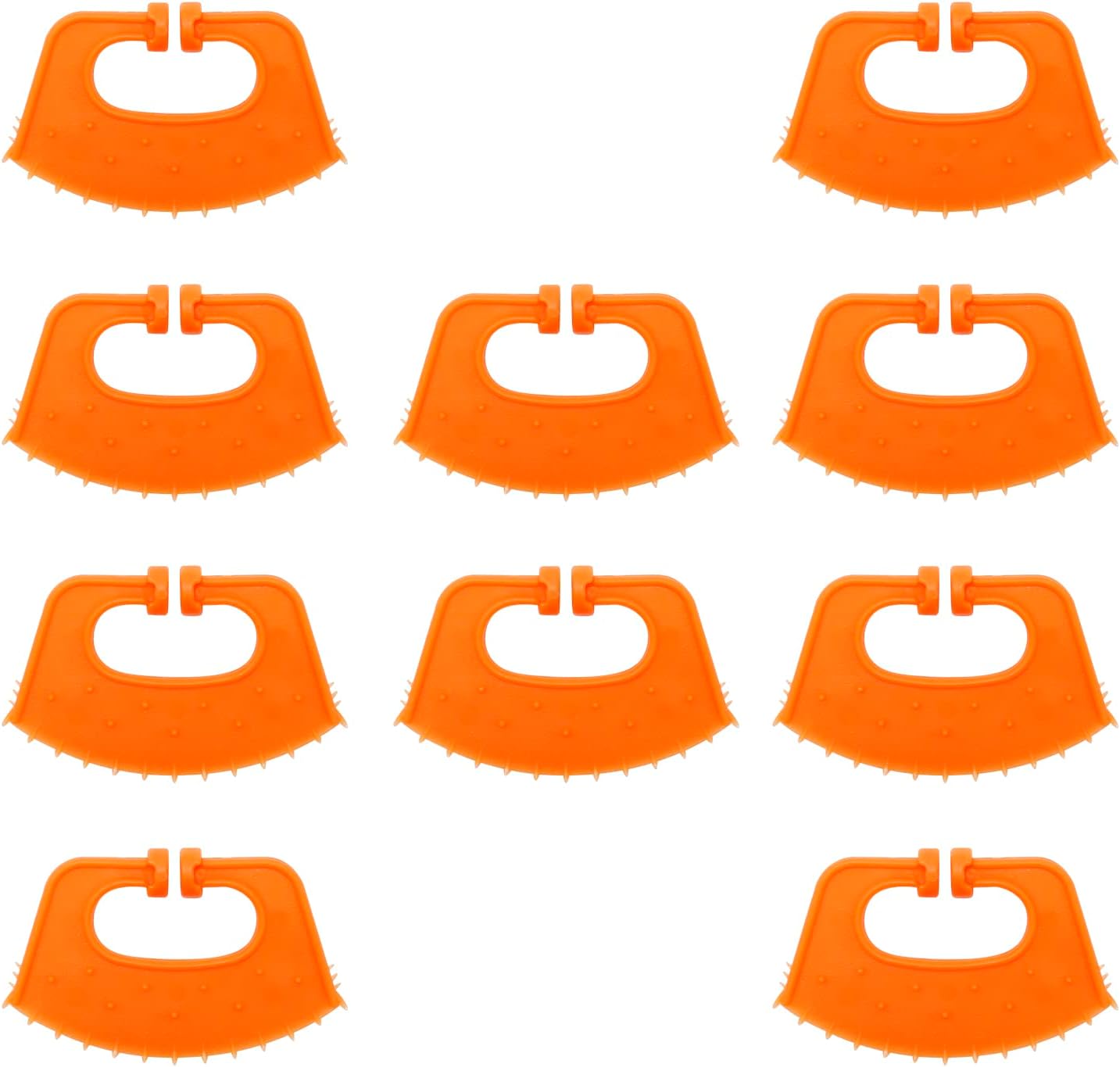 Amazon.com: Hoypeyfiy 10Pcs Cattle Cow Weaning Nose Ring Clip, Farm ...