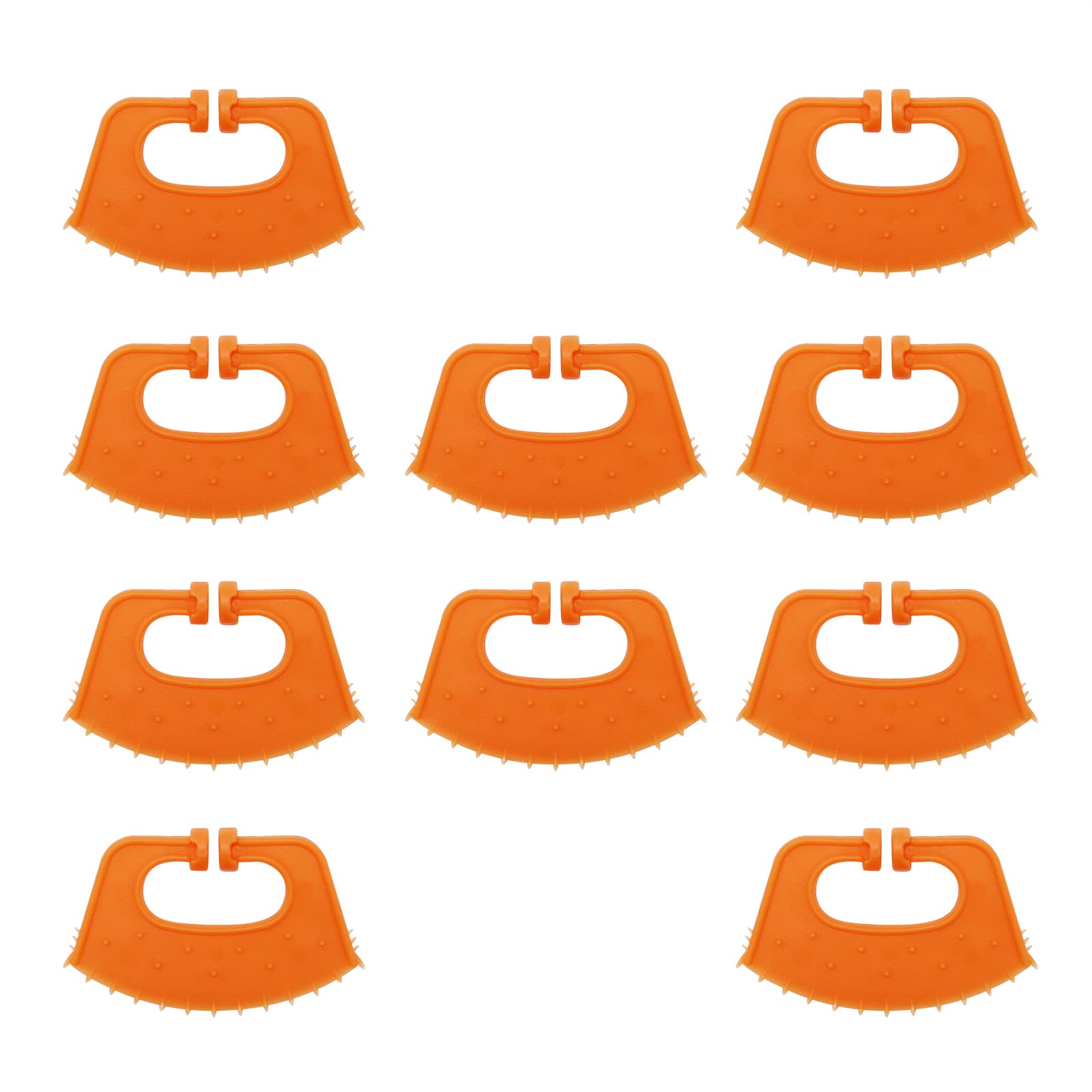 Amazon.com: Hoypeyfiy 10Pcs Cattle Cow Weaning Nose Ring Clip, Farm ...