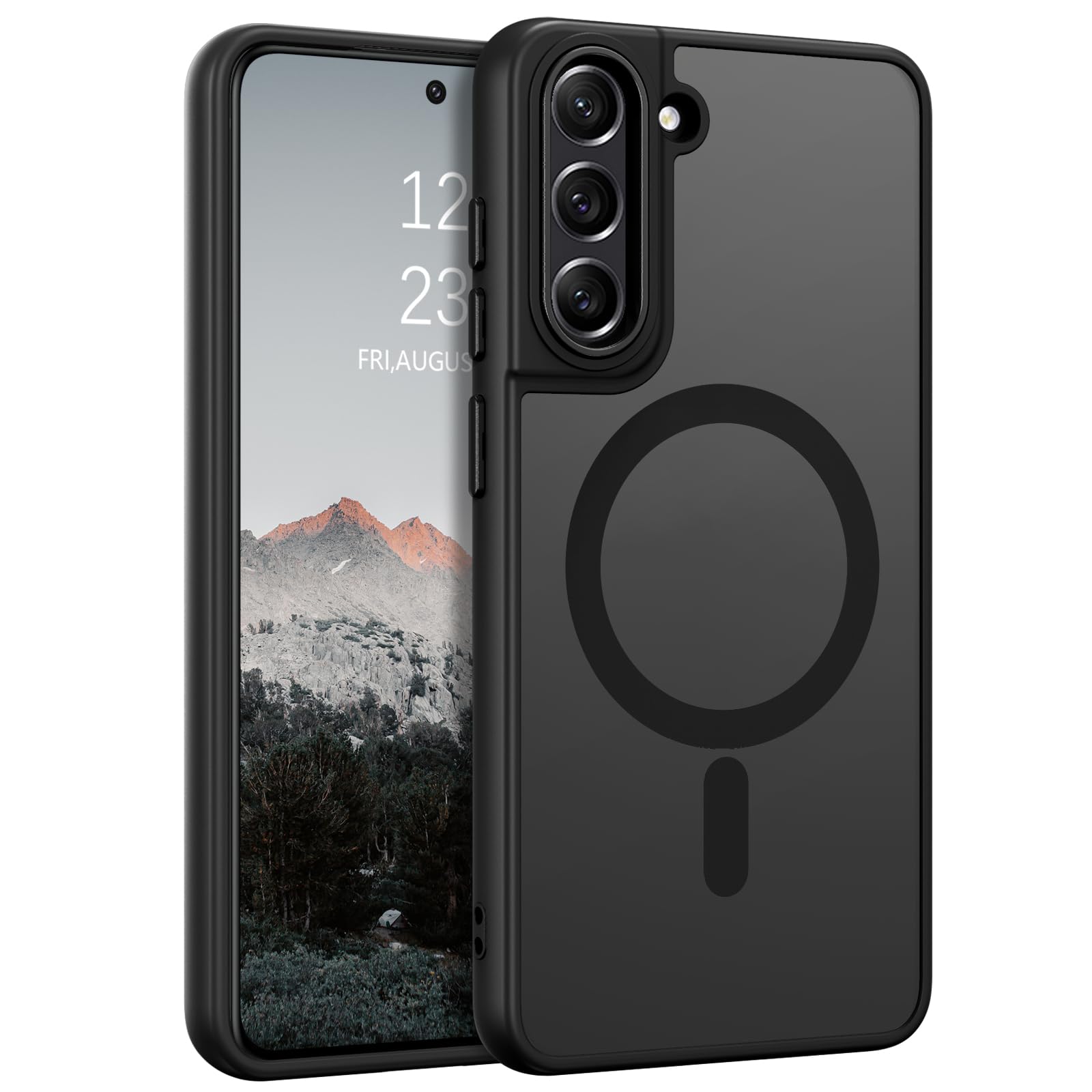 DUEDUE Magnetic Case Compatible with Samsung Galaxy S21 FE Case,S21 FE ...