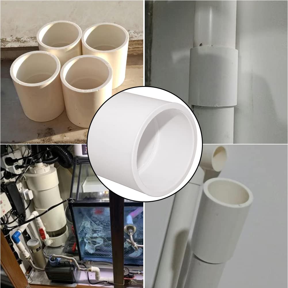Snapklik.com : Fitvell 5PCS 1-1/4" PVC Pipe Fitting Coupling Connector ...