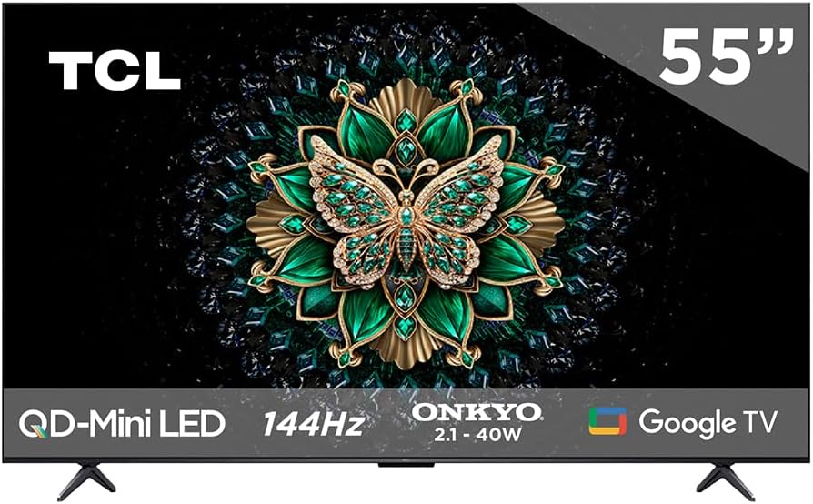 Hisense Television U8N Pantalla 55 Pulgadas,Mini-LED Smart Google TV ...