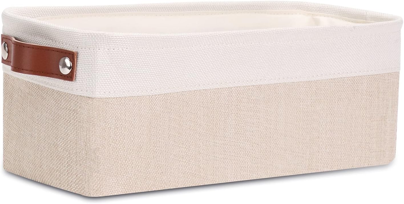 Amazon.com - StorageWorks Narrow Storage Bins, Small Baskets for ...