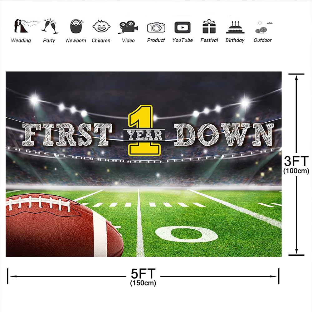 Football Backdrops For Photoshoot 7x5ft Football Field Photo Backdrop ...