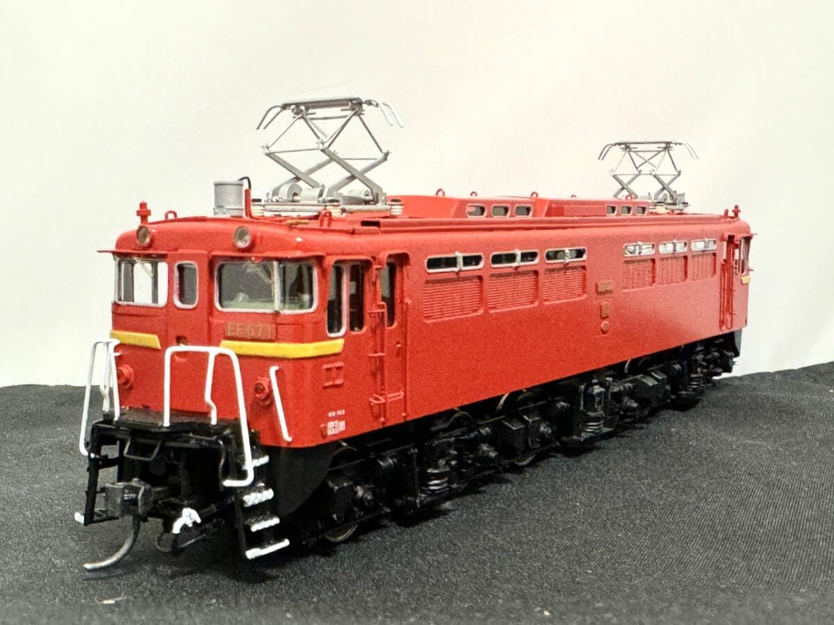 Amazon | 16番 ホビーモデル EF67 0番代 デッキ付 もみじ色 セノハチ 電気機関車 動力なし訳あり 180 | 車両 | おもちゃ