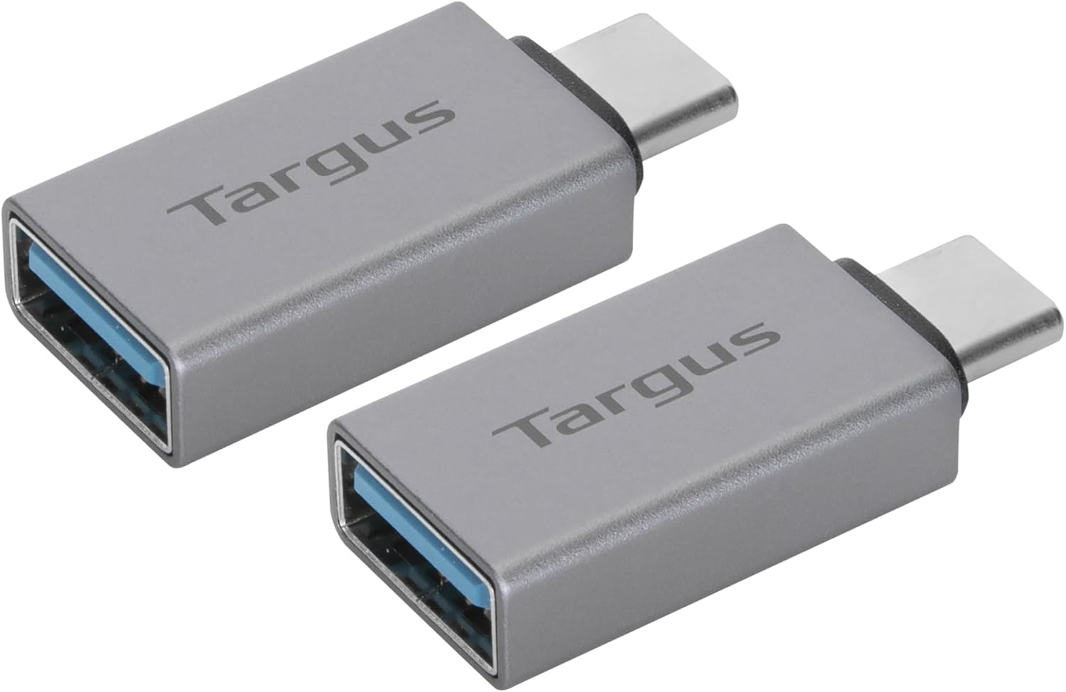 Amazon.com: Targus® USB-C to USB-A Adapters, Silver, Pack of 2 Adapters ...