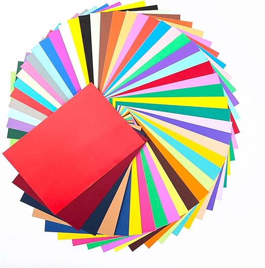 Coloured Paper A4 Coloured Paper 100 Sheets Coloured A4 Pack Assorted ...