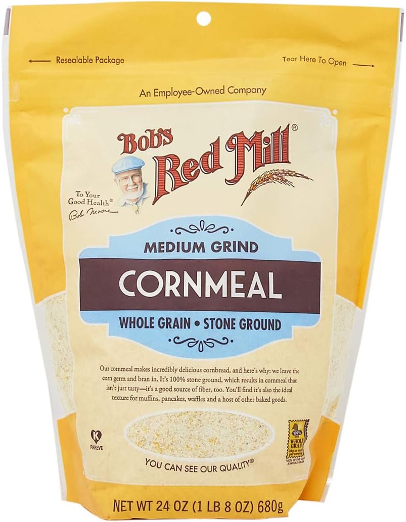 Bob's Red Mill Medium Grind Cornmeal - 24 oz : Buy Online at Best Price ...