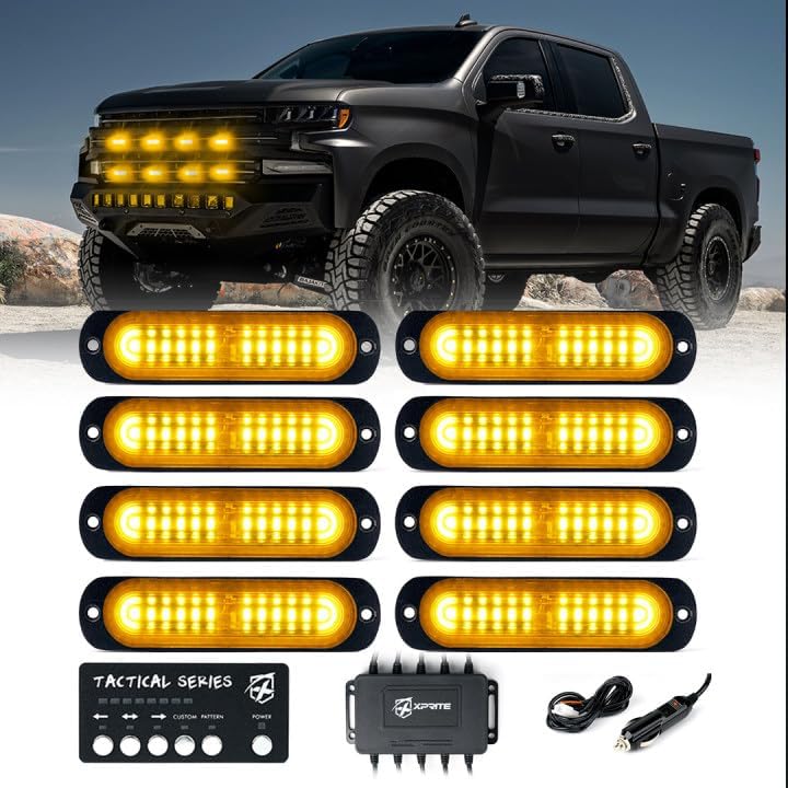 Amazon.com: Leelosp 14 Pack 12 LED Strobe Lights for Tow Trucks ...