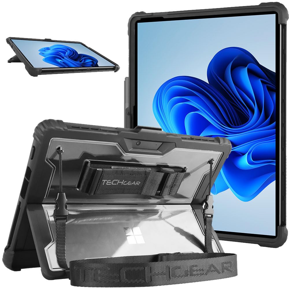 TECHGEAR DuraTUFF Case for Microsoft Surface Pro 8 [Signature Keyboard ...