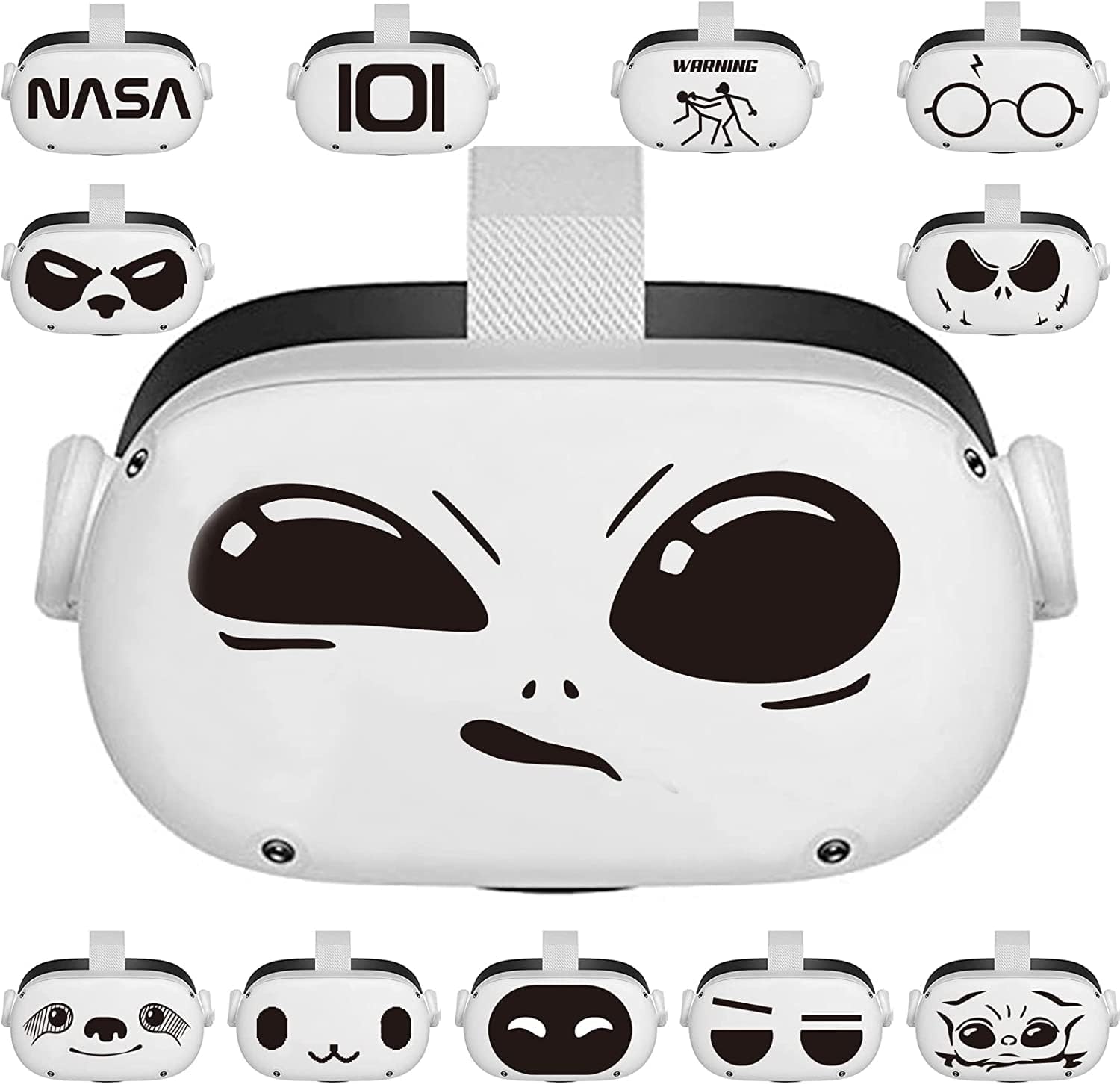 Amazon.com: VR Stickers 12 Pcs, Headset Sticker, Baymax for Oculus ...
