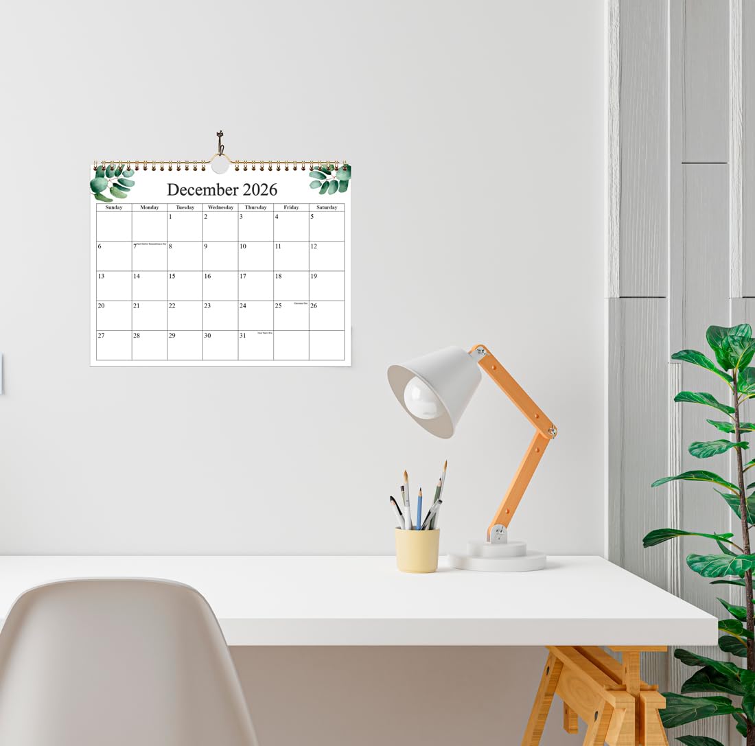 Snapklik.com : Small Wall Calendar 2026 - Mini Calendar 2026-2027 From ...