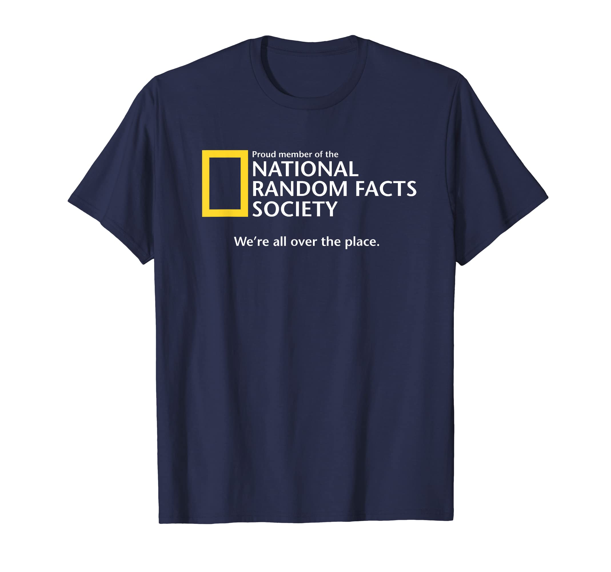 Amazon.com: Funny National Random Facts Society for Odd Memory People T ...