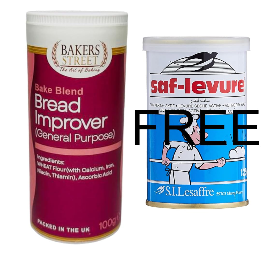 General Purpose Bread Improver 100g And (FREE Saf - Levure Yeast 125G ...