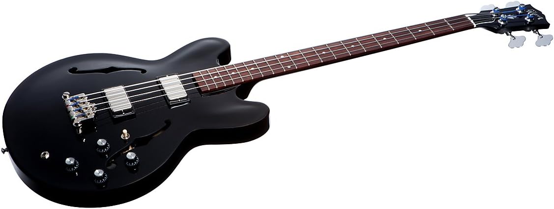Amazon.com: Gibson Memphis BAESEBNH1 4-String Bass Guitar - Ebony ...