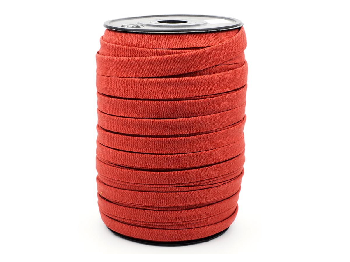 Amazon.com: CRAFTMEMORE 1/2 Inch Double Fold Bias Tape Linen Cotton ...