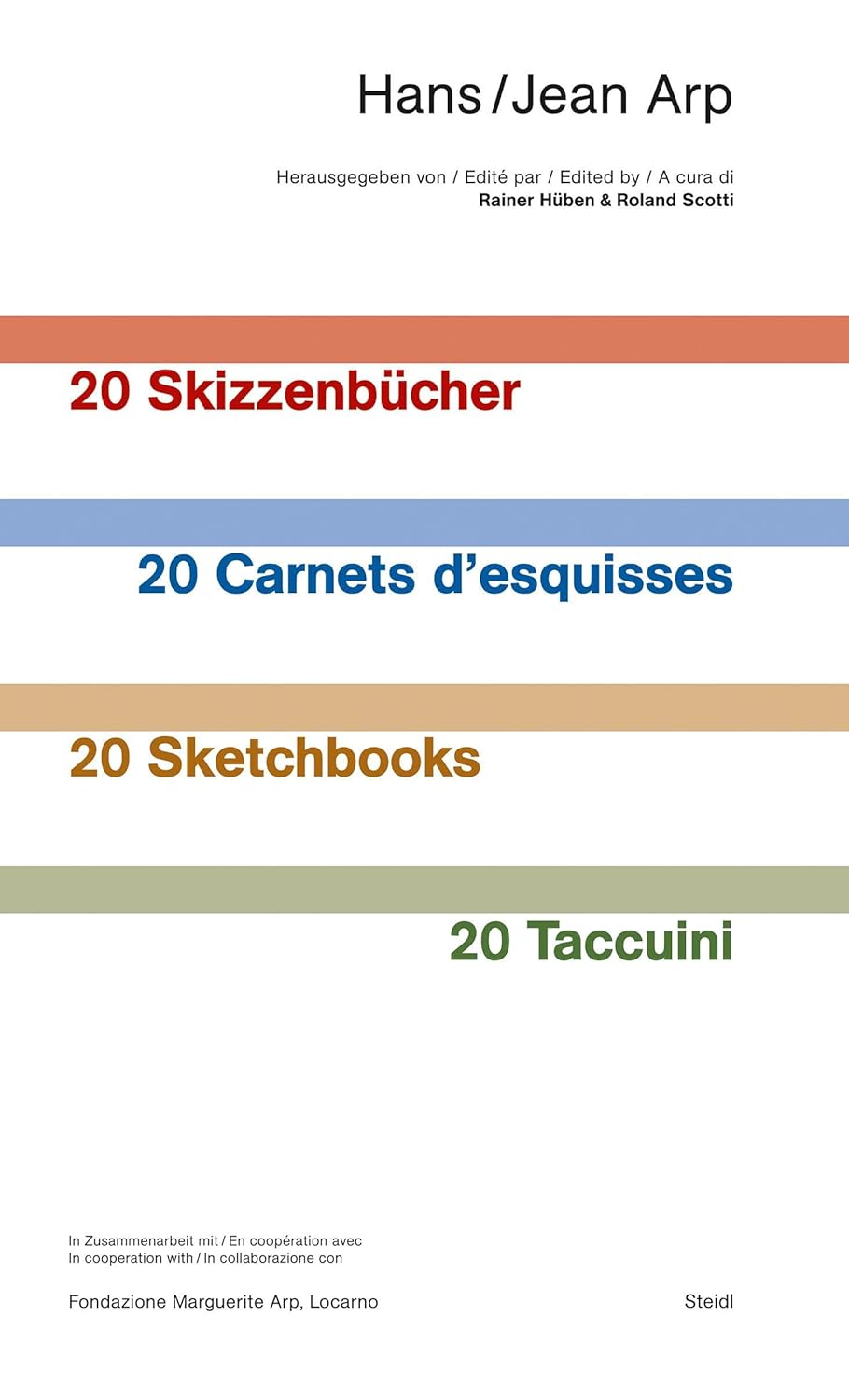 Amazon.com: Hans Arp: 20 Sketchbooks: 9783958293366: Hüben, Rainer ...