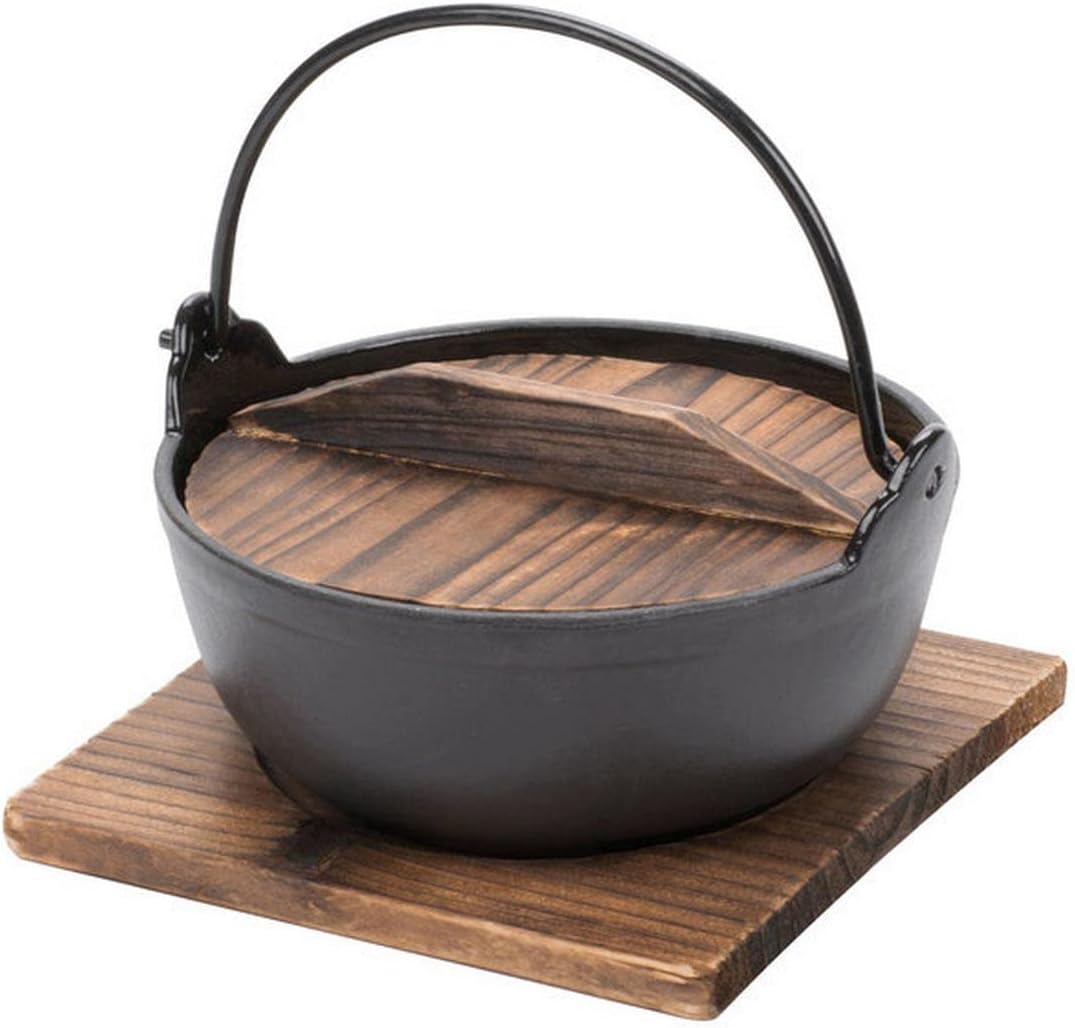 Amazon.com: JapanBargain 1805, Shabu Shabu Pot Nabe Sukiyaki Pot with ...