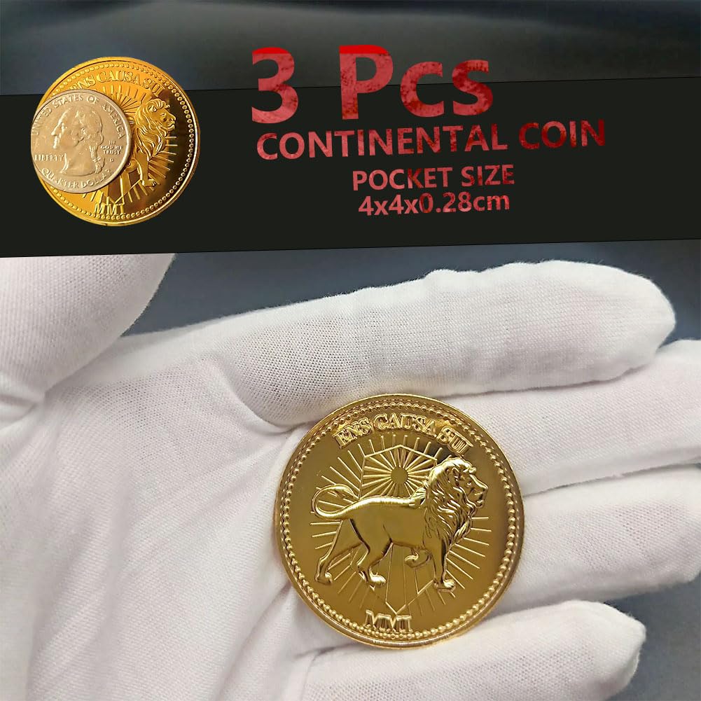 John Wick Silver Coins John Wick Continental Coin - 1 Troy Ounce .999 ...