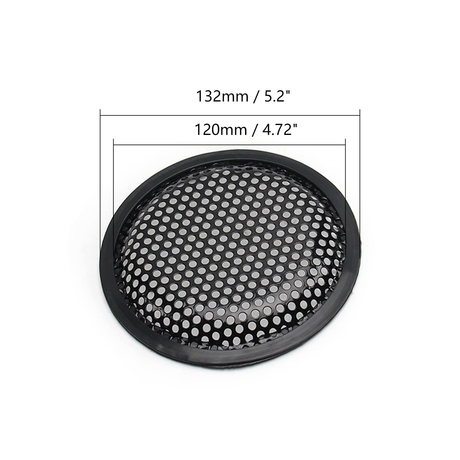 Metal Speaker Grills 8 Inch Subwoofer Grill 8/12inch Car Audio Speaker ...