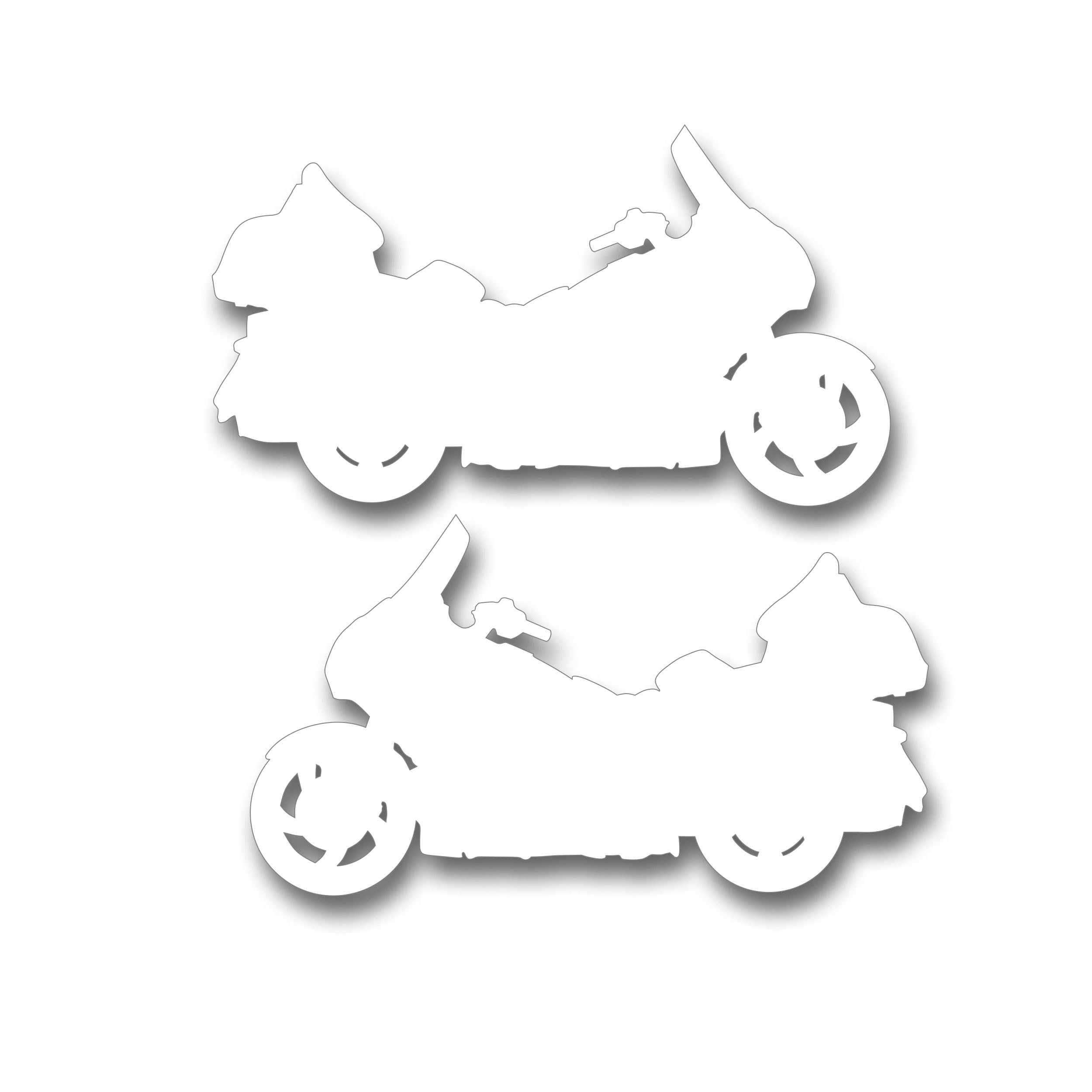 Amazon.com: 2X Motorcycle Decal Sticker Compatible with Honda Goldwing ...