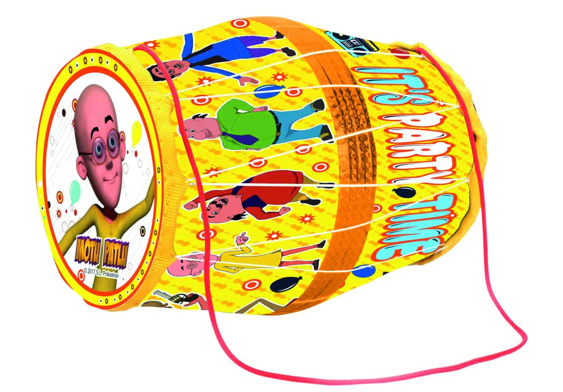 Motu Patlu Small Dholak for Kids : Amazon.in: Musical Instruments