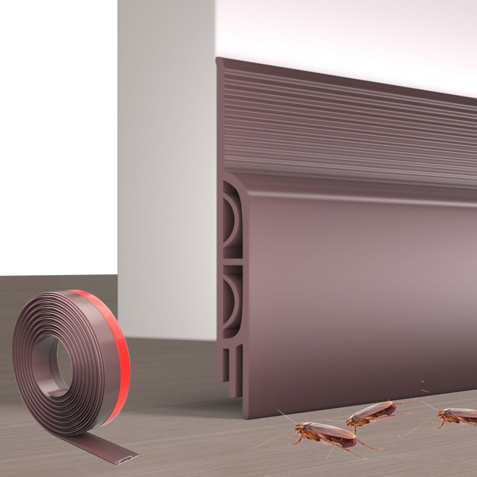 Amazon.com: Door Draft Stopper for Bottom of Door, Adjustable Weather ...