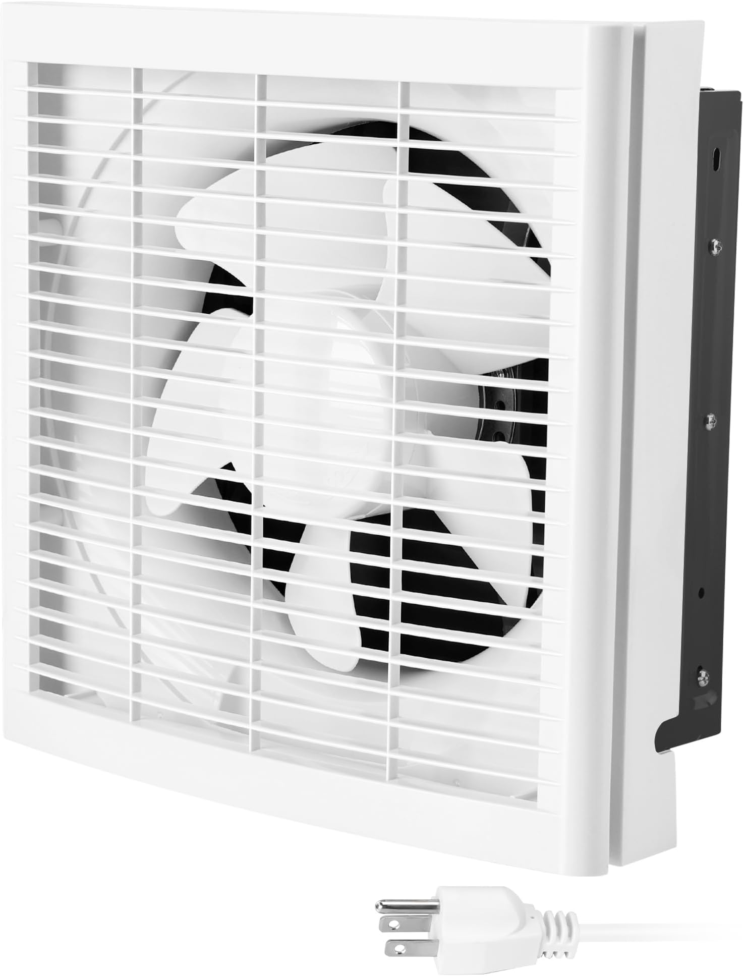 Amazon.com: Nalle 10 Inch Window Reversible Exhaust Fan Through-wall ...