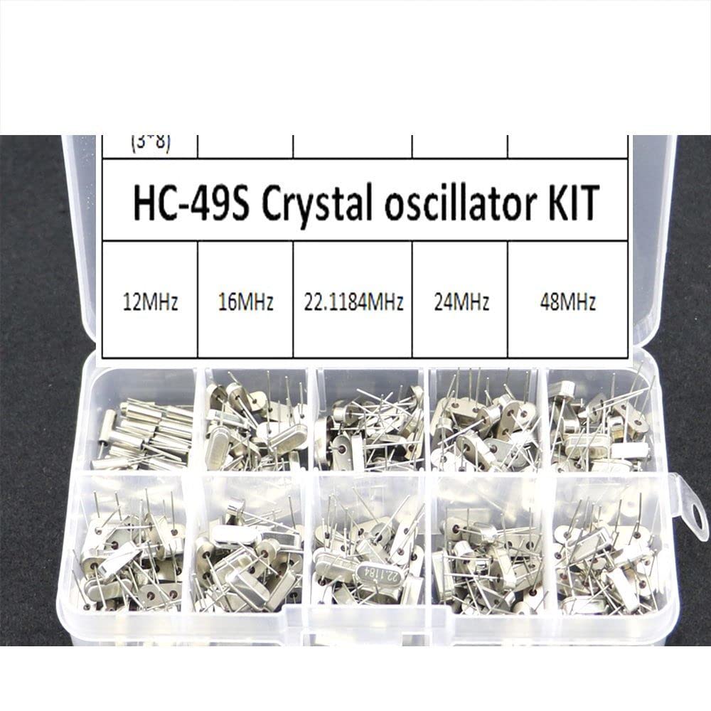 hc-49s 10 Kinds X20pcs Crystal Oscillator Electronic Kit Resonator ...