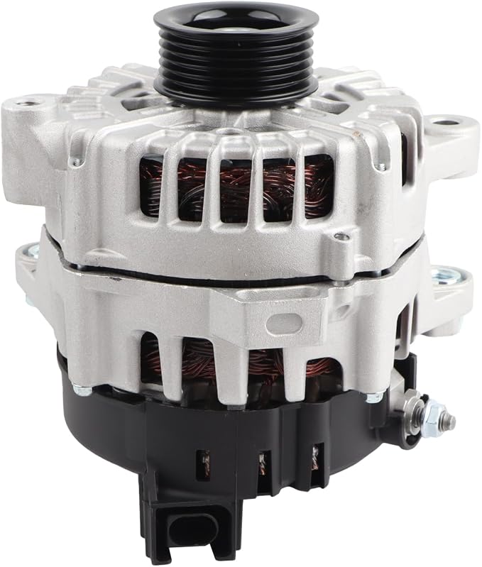 Amazon.com: MISIOEK Alternator 12V 180A CW 6-Groove Pulley Compatible ...