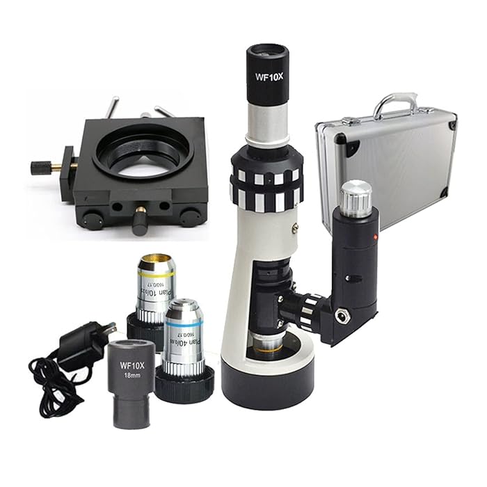 Buy Smicroscope Accessories For Adults 100X-400X Handheld LED ...