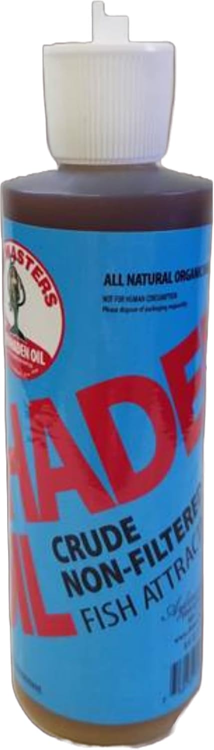 Amazon.com : Baitmasters Menhaden Oil Fish Attractant 8 ounces : Sports ...