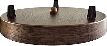 LEDSone Multi Outlet Brass 3 Point Ceiling Rose Multiple Drop for ...