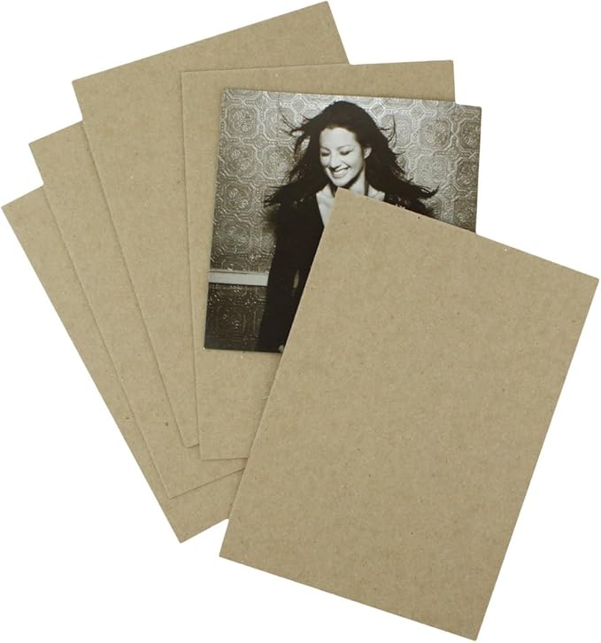Amazon.com : 200 EcoSwift 8.5x11 Chipboard Cardboard Craft Scrapbook ...