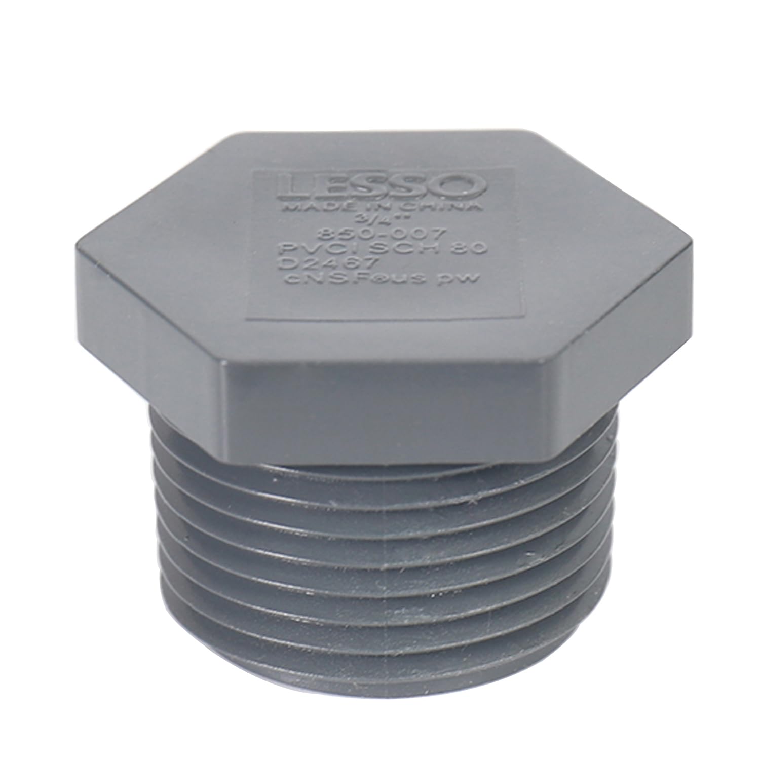 Amazon.com: Lesso America 850 Series - Schedule 80 PVC Fittings (Black ...