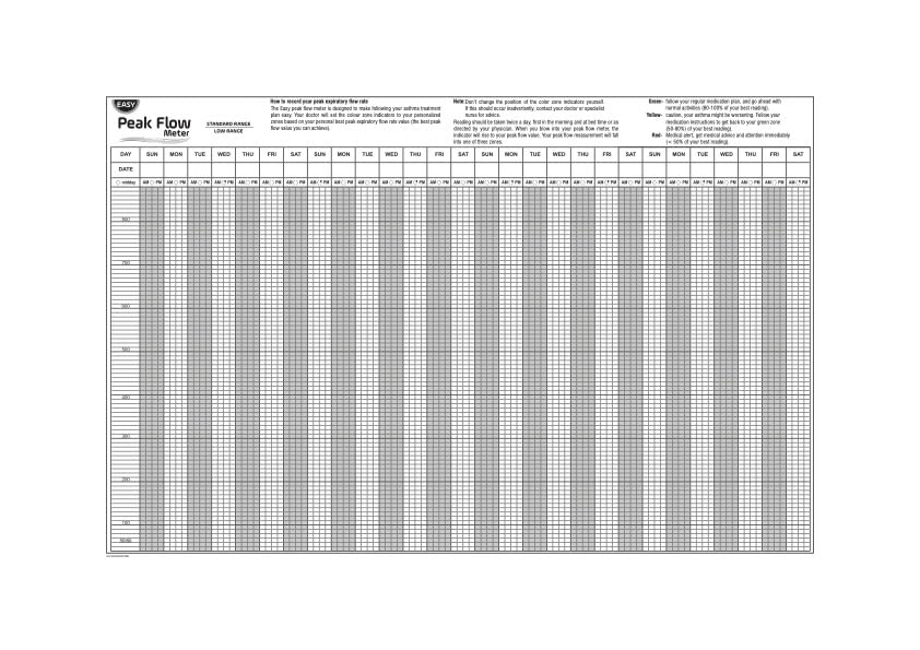 Normal Peak Flow Chart Normal Lung Hi Res Stock Photography And Images