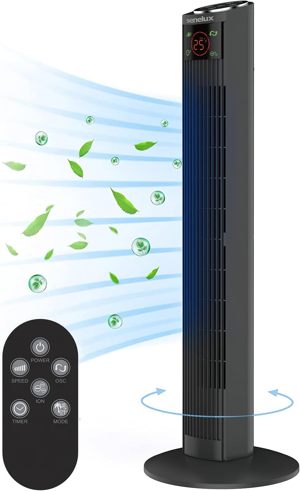 Dimplex DXMBCF Mont Blanc Cooling Fan, Desktop or Floor Standing Tower ...