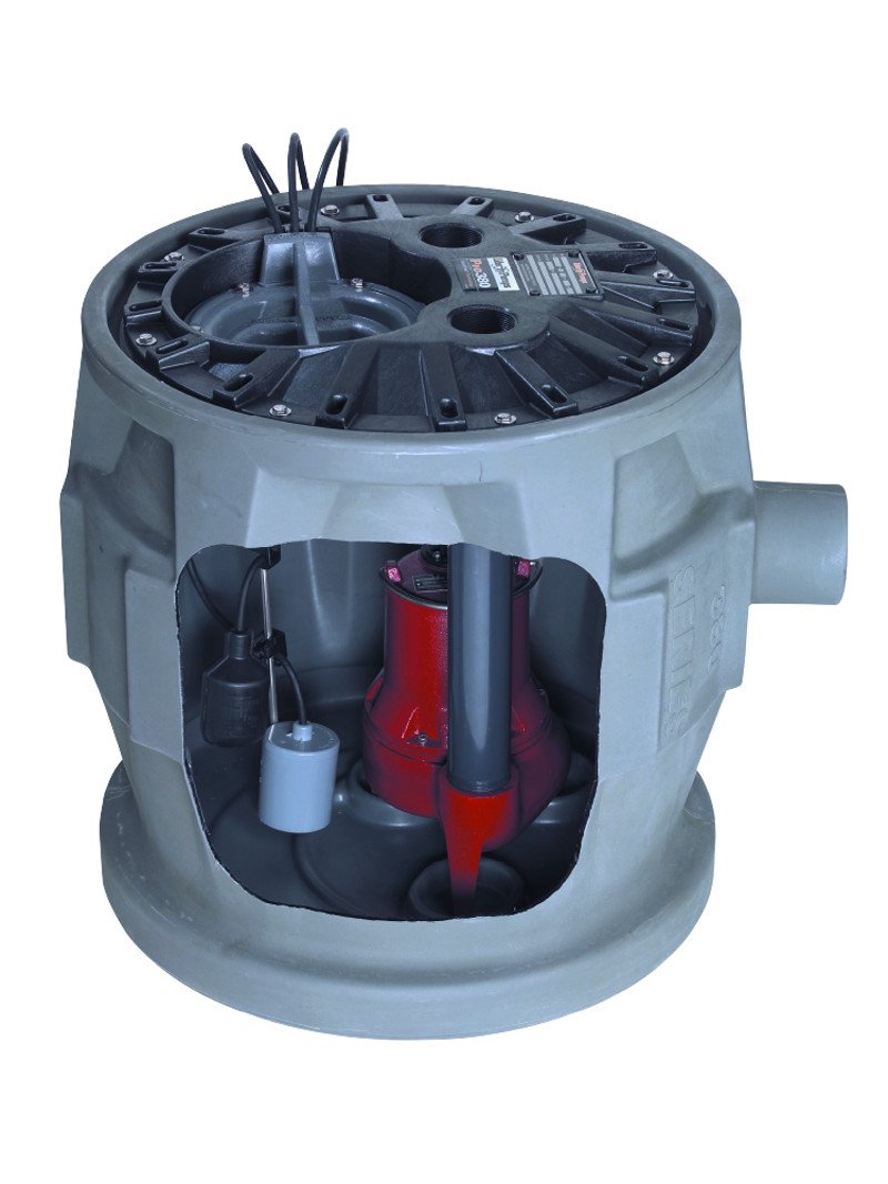 Liberty Pumps P382LE41V/A2-EYE 4/10 hp Pre-Assembled Simplex Sewage ...